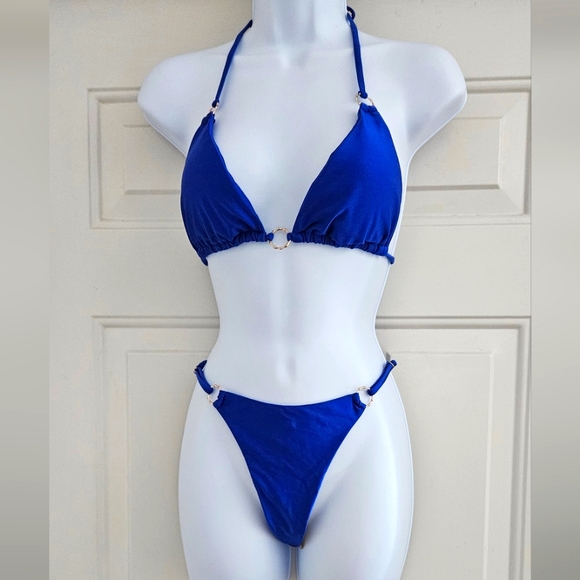 n/a | Swim | Royal Blue String Bikini | Poshmark